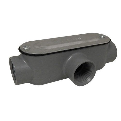 MORRIS 14072 1 Inch Rigid Conduit Bodies T Type With Cover And Gasket ...