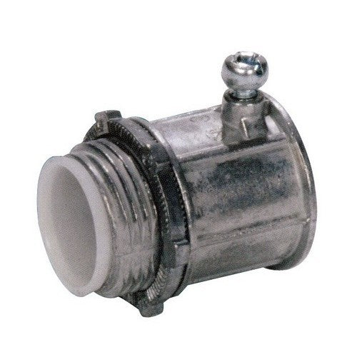 MORRIS 14864 1-1/2 Inch EMT Insulated Set Screw Connector — Lighting Supply