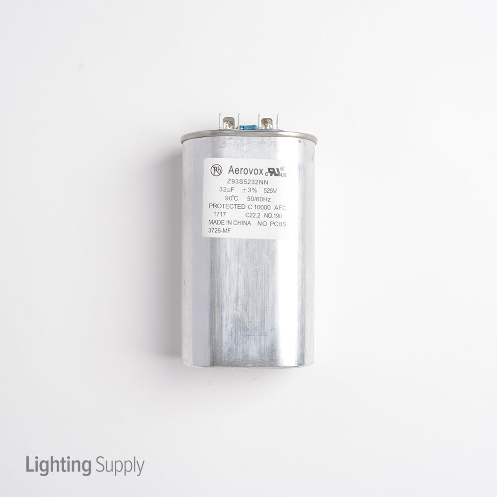 Standard 32MFD/CAP525VAC 1500W 525V HID Metal Halide Capacitor — Lighting Supply