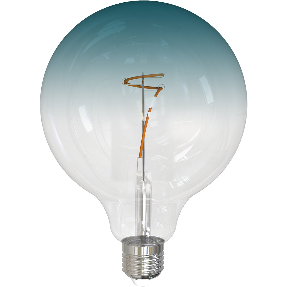 Bulbrite 776998 LED4G40/30K/FIL/GRAD/BLU 4.5W LED G40 Bulb E26 Base ...