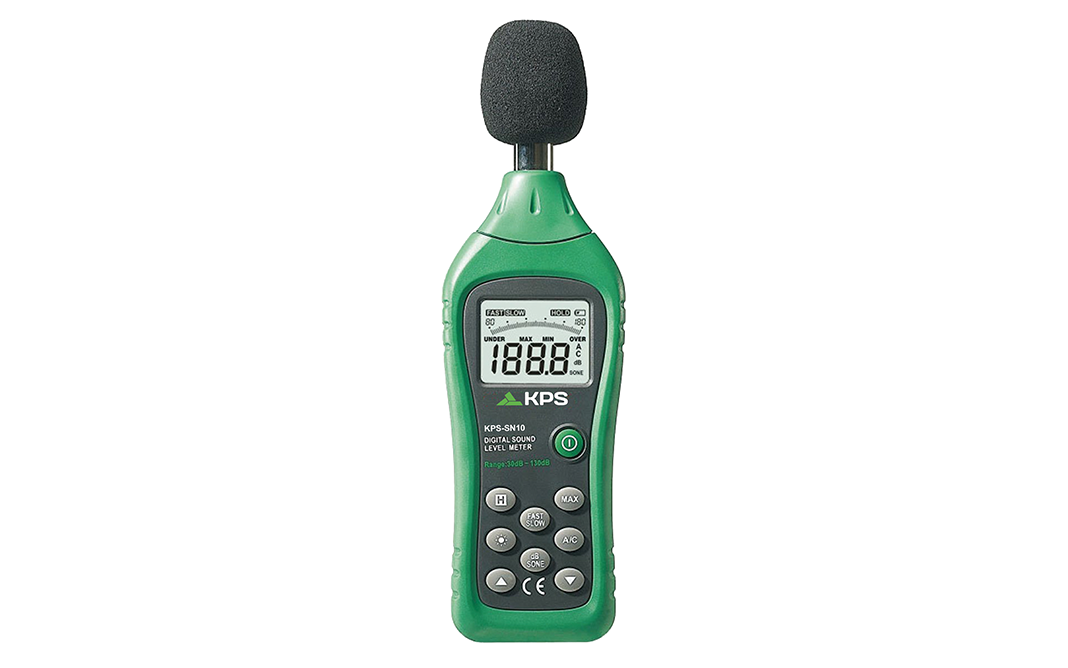 KPS KPS-SN10 KPSSN10CBINT Digital Sound Level Meter — Lighting Supply