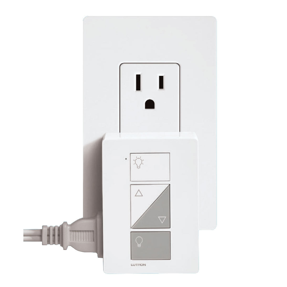 Lutron PD-3PCL-WH Caseta 100W LED Plug-In Dimmer White — Lighting Supply