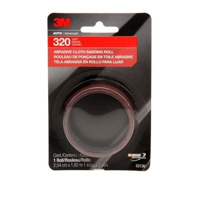 3M 7010360489 03130 Abrasive Cloth Sanding Roll Extra Fine — Lighting ...