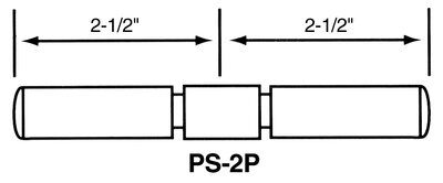 3M 7010293630 44632 Panelsafe 2-Way Pin Ps-2P — Lighting Supply