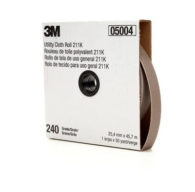 3M 7000118346 05004 Utility Cloth Roll 211K 240 J-Weight — Lighting Supply
