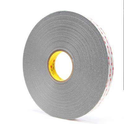3M 7000148374 24375 VHB Tape 4956 Gray 1 Inch X 36 Yard 62 Mil ...