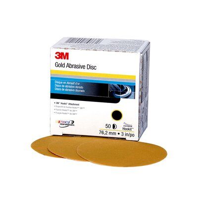 3M 7100030960 00921 Hookit Gold Disc 236U 00921 3 Inch P80 — Lighting ...