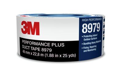 3M 7010374791 25925 Performance Plus Duct Tape 8979N Nuclear Red ...