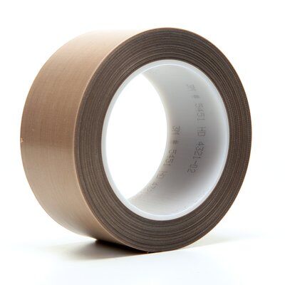3M 7000029153 16154 PTFE Glass Cloth Tape 5451 Brown — Lighting Supply