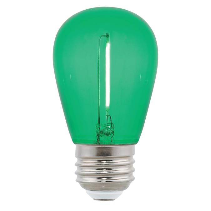 Westinghouse 5333000 2S14/FilamentLED/G 2W S14 LED Green E26 Base ...