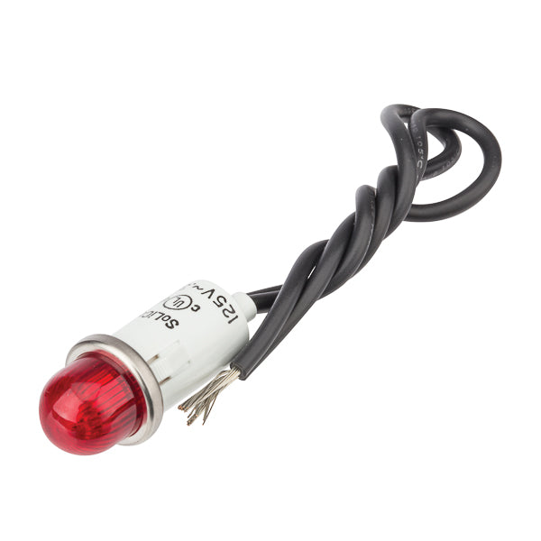 NSI 79910LW Red Indicator Light Neon Bulb — Lighting Supply