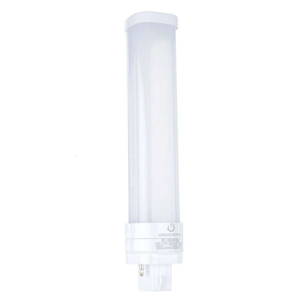 Green Creative 98402 8PLH/840/HYBM 8W LED Push In Lamp G24Q/GX24 Base ...