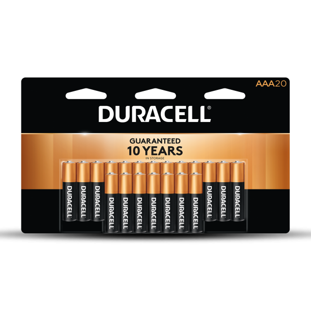 Duracell MN2400B20Z 4133301548 MN2400 AAA Cell 20 Pack — Lighting Supply
