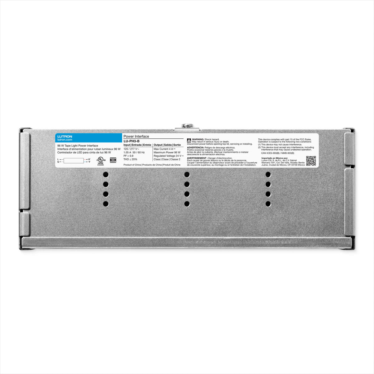 Lutron LU-PH3-B 96W Hardwired Power Interface — Lighting Supply