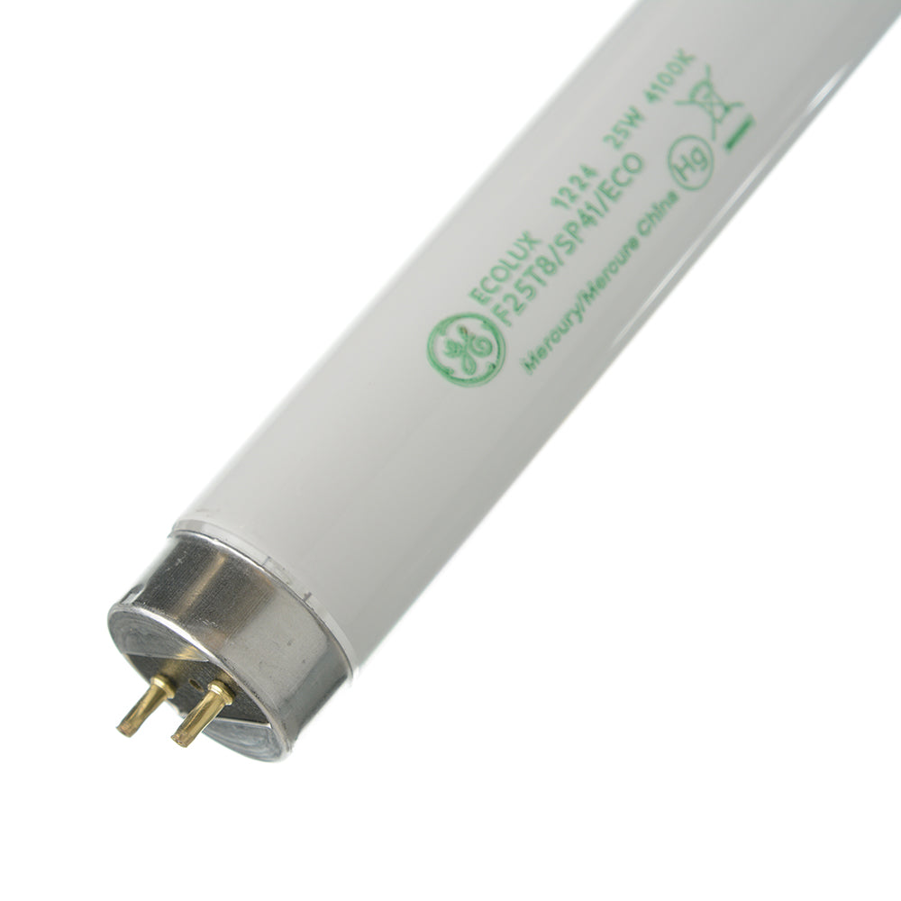 GE 45756 F25T8/SP41/ECO 3 Foot 25W T8 4100K 700 Series Phosphors ...