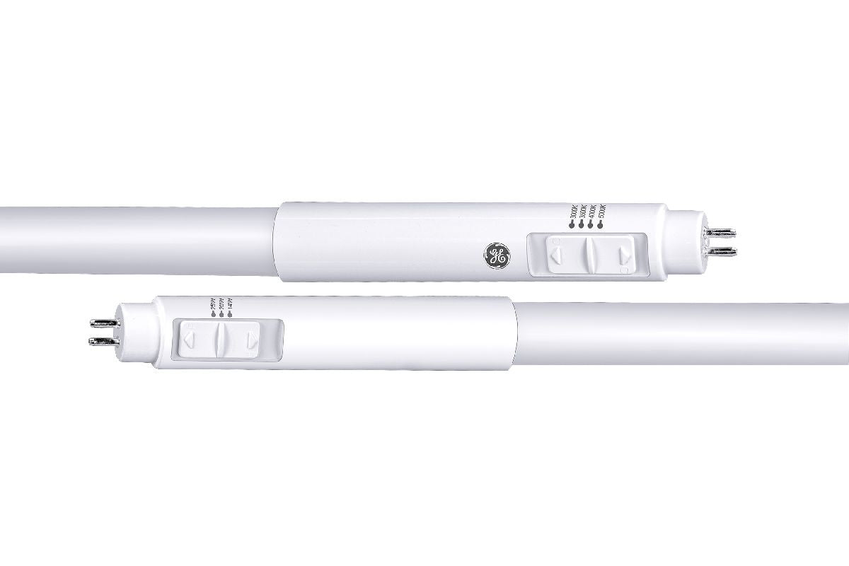 GE 93319129 LEDLCBDT5/G4/8SC/120-347 4 Foot LED T5 Glass Tube G5 Base ...