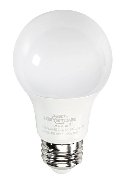 Keystone KT-LED9A19-O-835-ND-CS /G2 LED A19 Bulb E26 Medium Base — Lighting Supply