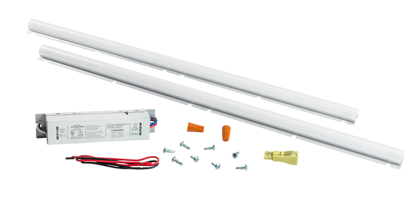 Keystone KT-RKIT31PS-2AG22-850-VDIM 2 Foot Linear LED Retrofit Kit ...