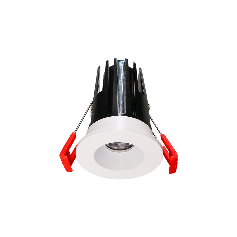 Lotus LED Lights LED-1-S7W-5CCT-1R-TRIMLESS-WH 2 Inch Recessed LED 7W ...