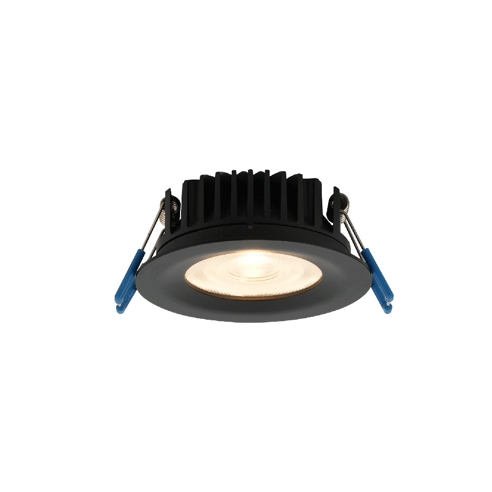 Lotus LED Lights LL3R-3018K-BK 3 Inch Round Slim Recessed LED 11W ...