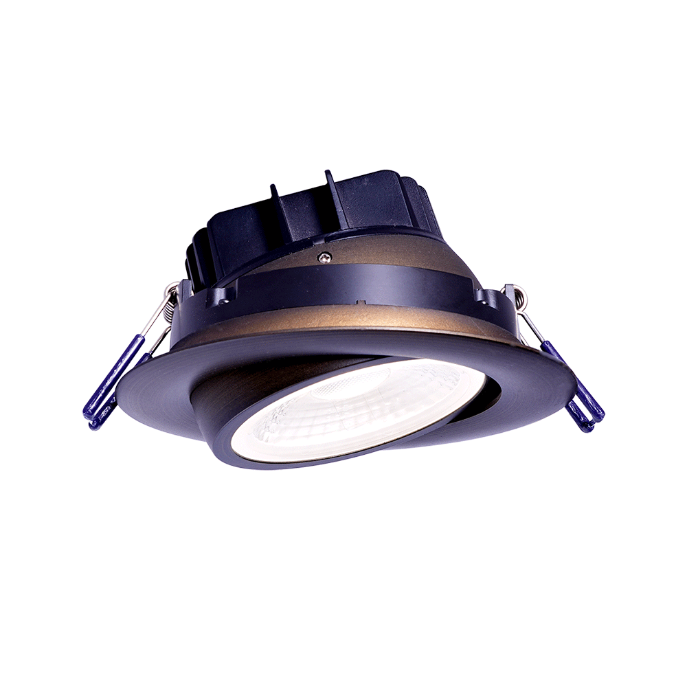 Lotus LED Lights LL4G-5CCT-HO-ORB 4 Inch Round Eyeball Gimbal ...