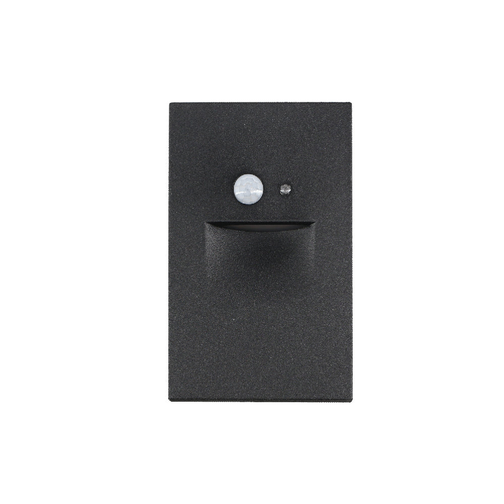 Lotus LED Lights LSD04-3K-BK Step Light Vertical 2.5W — Lighting Supply