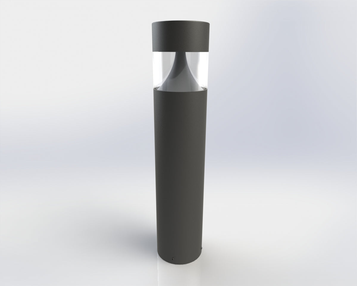 RDA Lighting 052057 P8R-LED-B-4K-BRZ Bollard LED 29W 120-277V 4000K ...