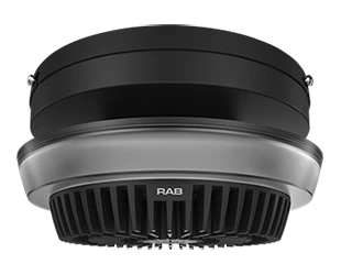 RAB PARK34-40/E Park34 LED Garage Light Adjustable Battery Backup ...