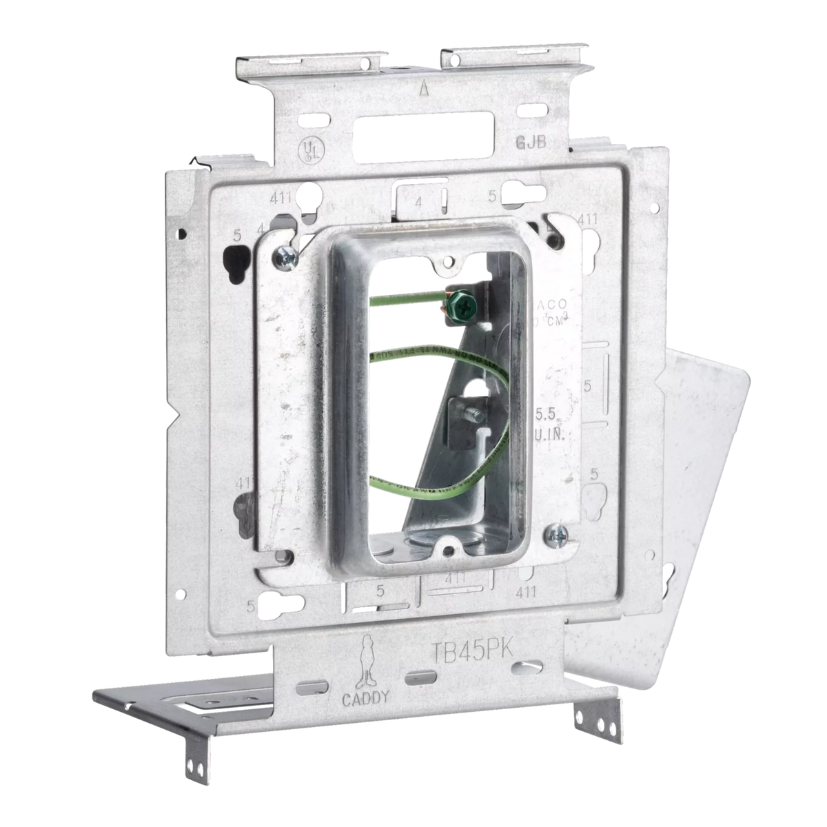 Caddy PKX4M1 Box Mounting Plate With Far Side Support On Stud Assembly ...