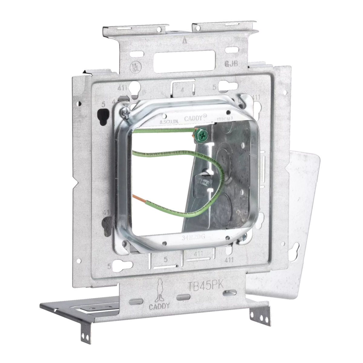 Caddy PKX4M2 Box Mounting Plate With Far Side Support On Stud Assembly ...