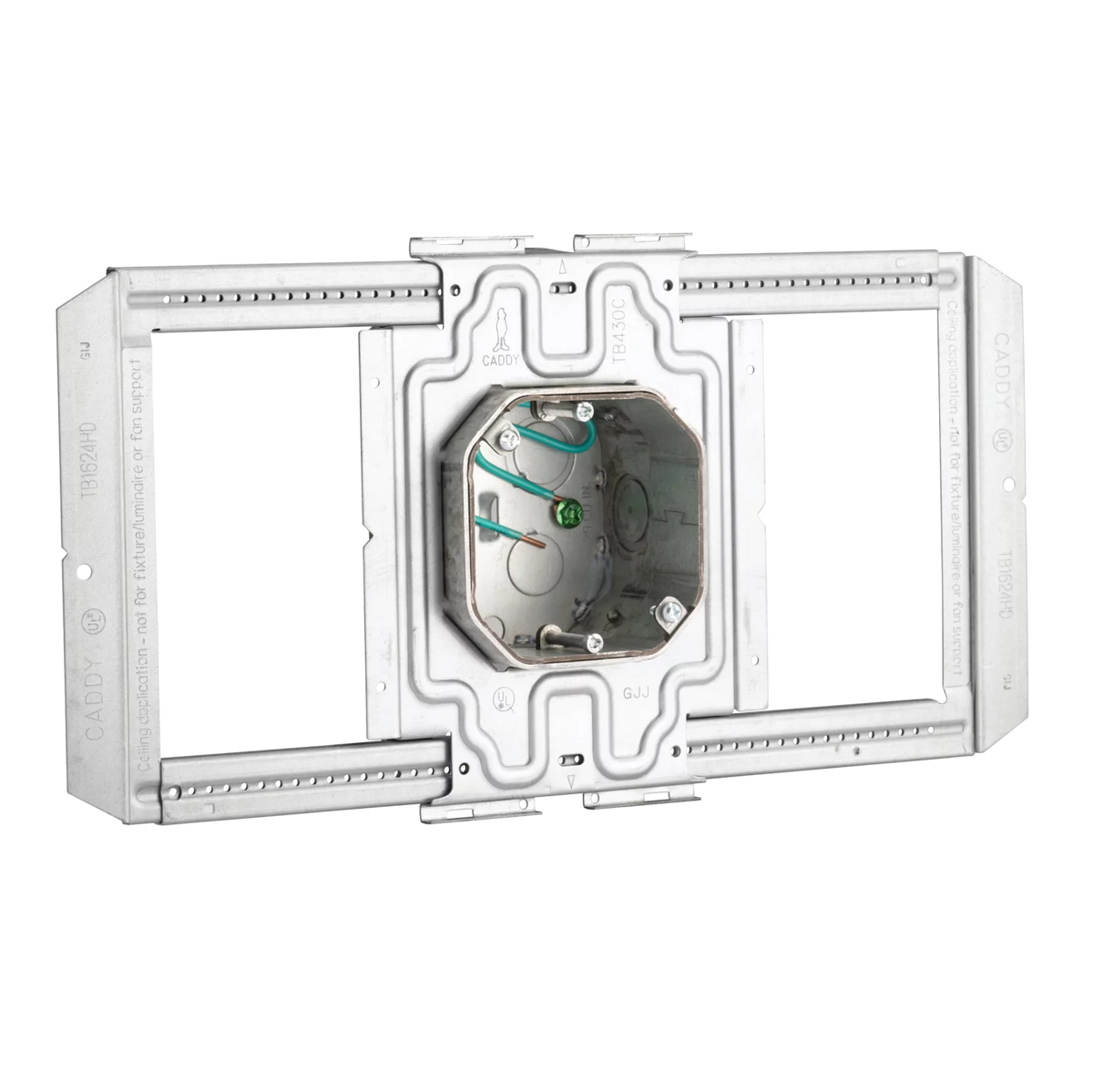 Caddy TBOC Adjustable Depth Octagon Box On TB1624HD Bracket No Rail ...