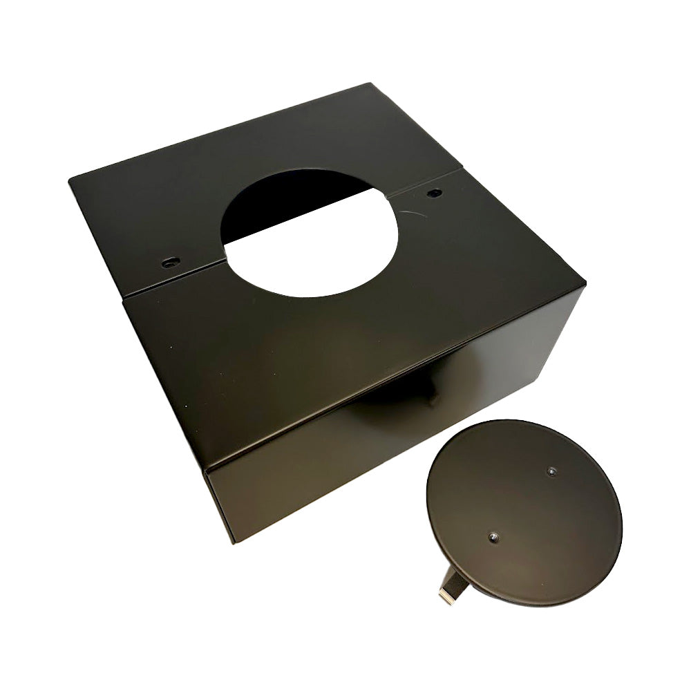 RAB RAB-BCK-R4 4 Inch Round Pole Base Cover And Cap Kit — Lighting Supply