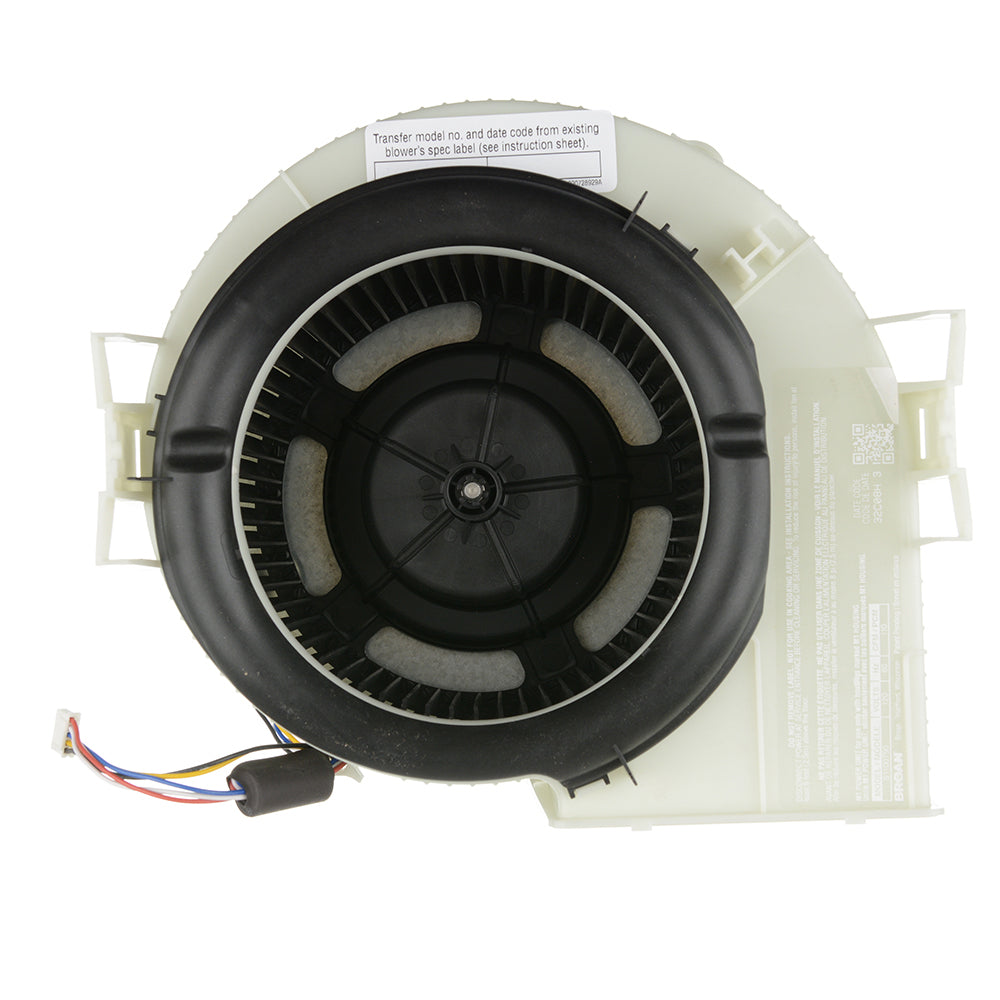 Broan-NuTone S1100750 Service Assembly BLDC Blower 110 CFM Invent ...