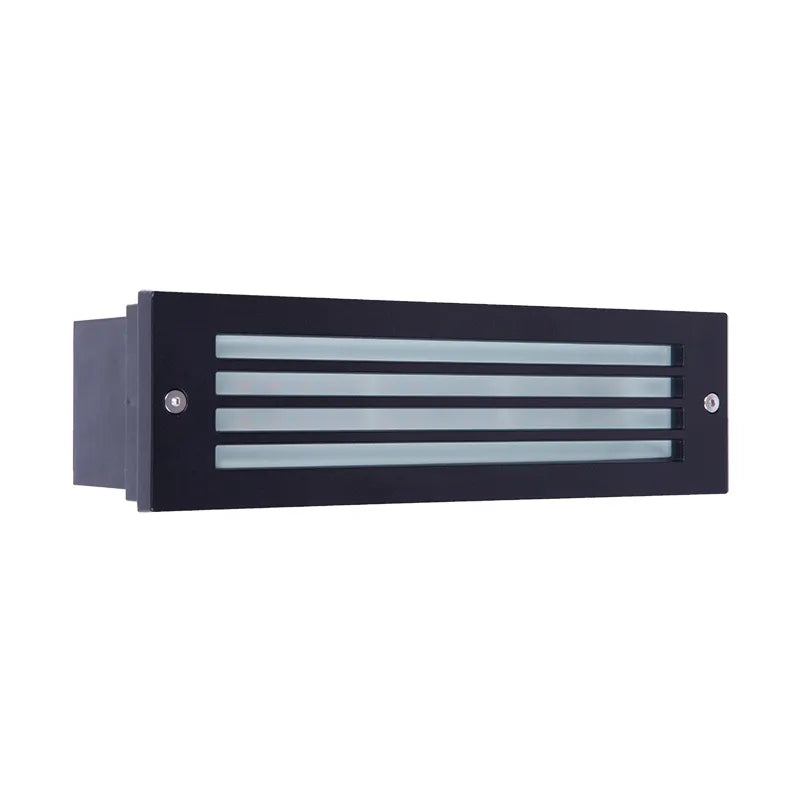 Westgate Manufacturing STP-10X3-MCT-BK 10X3 Square LED Step Light 10W ...