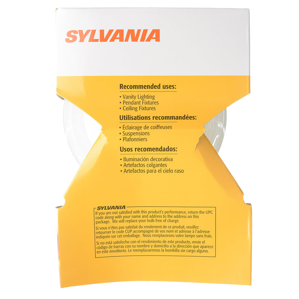 Sylvania 15793 100G40/W/3/RP 100W Incandescent G40 Medium Base ...
