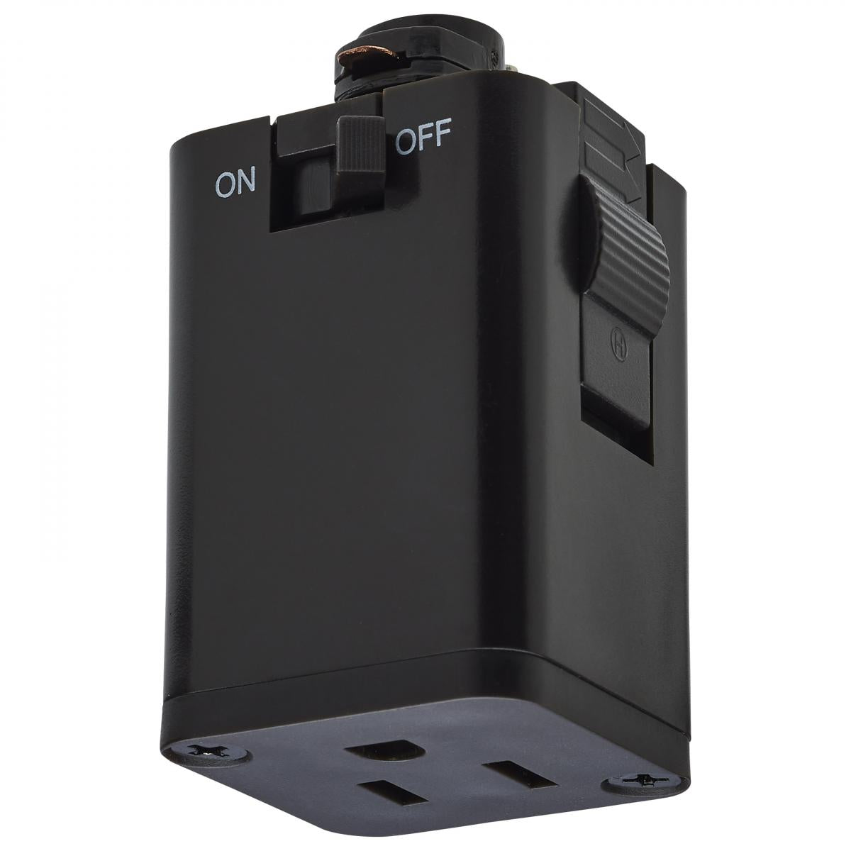 SATCO/NUVO TP257 Outlet Track Adapter Brown Finish — Lighting Supply