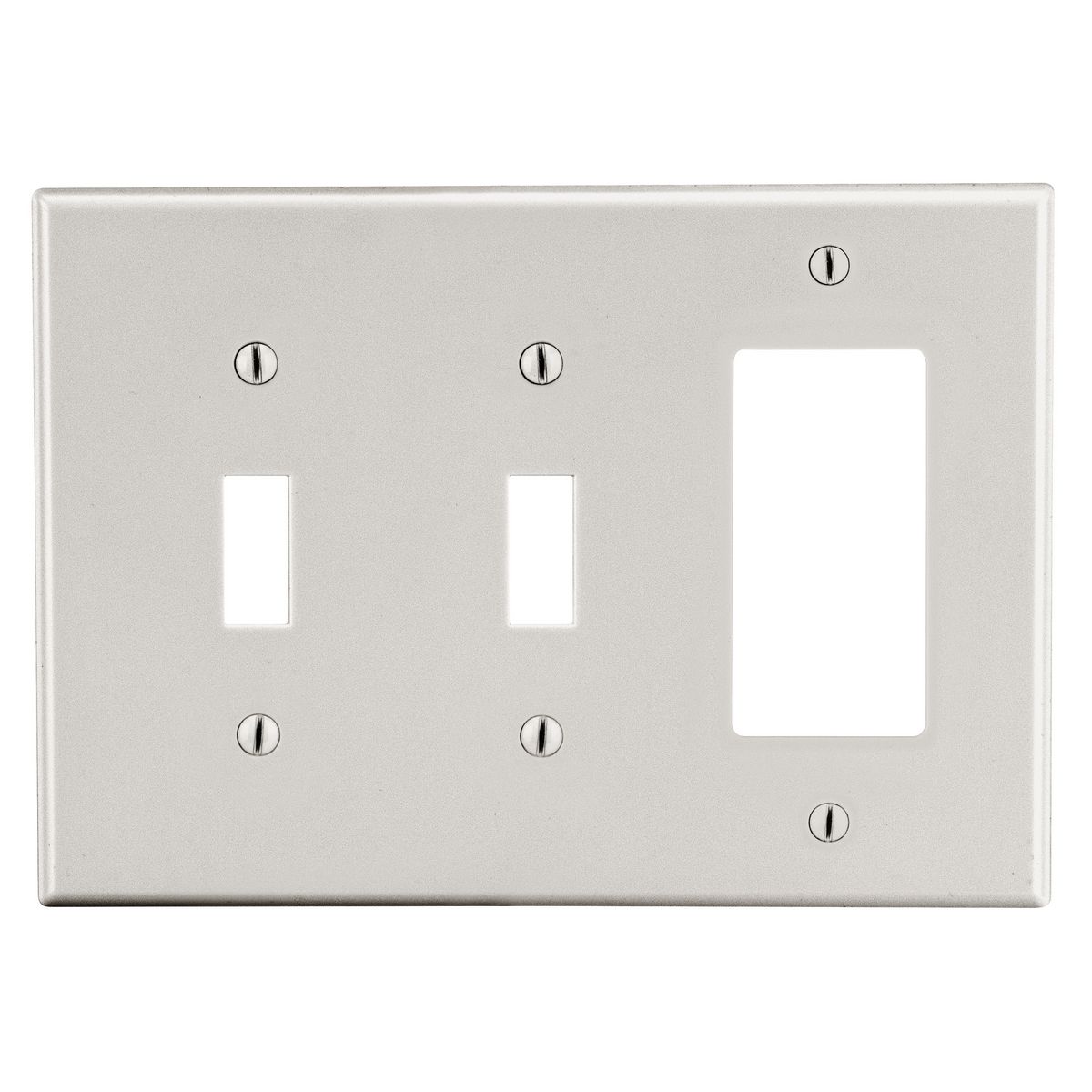Bryant BRYANT-P226LA Wall Plate 3-Gang 2 Toggle/1 Decorator — Lighting ...