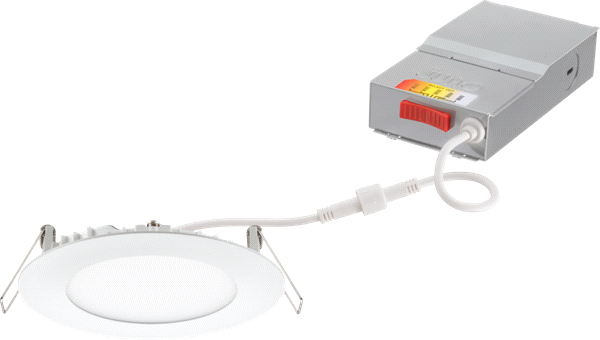 Juno WF8 SWW5 90CRI MW M6 8 Inch LED Ultra -Thin Wafer Downlight 19W ...