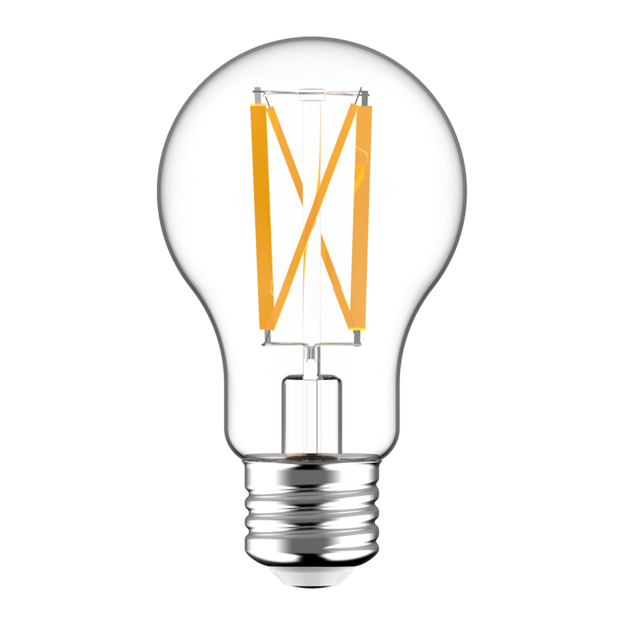 RAB A19-10-E26-930-F-C LED Filament Lamp A19 10W 1100Lm E26 Base ...