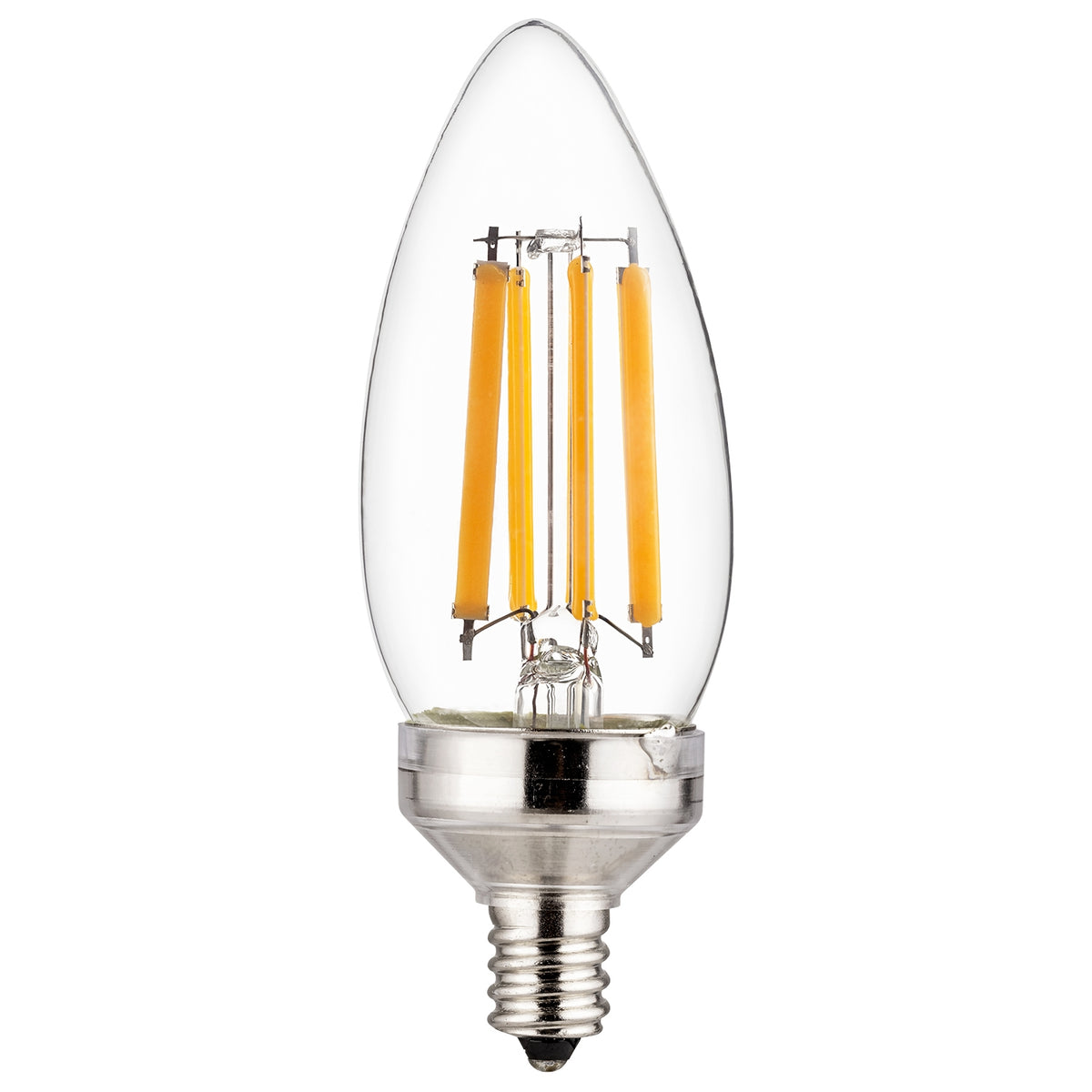 Sunlite 81338-SU LED B11 Bulb 8.8W 800Lm 5000K 120V E12 Base — Lighting ...