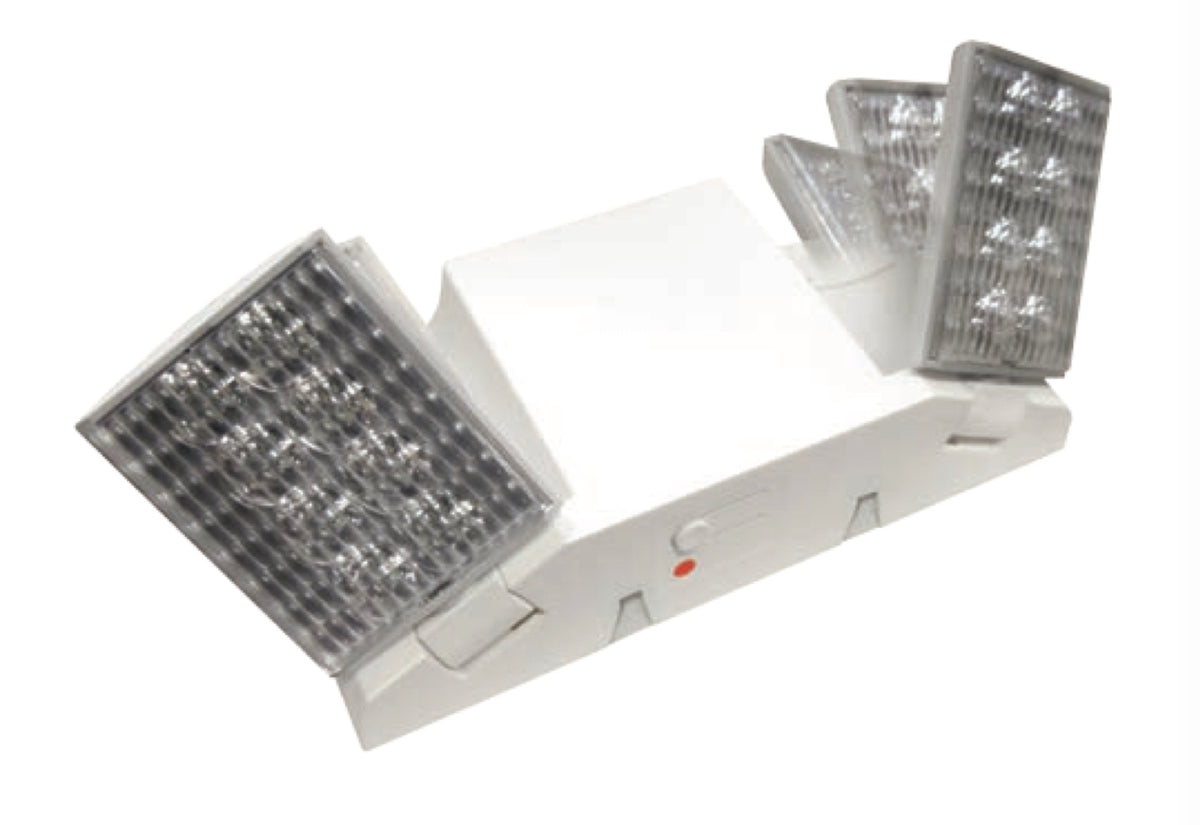 Exitronix LED-60 Thermoplastic Emergency Unit 2 LED Heads — Lighting Supply