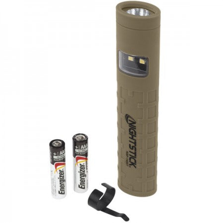 Nightstick NSP-1400T Dual-Switch Dual-Light LED Flashlight-Tan ...