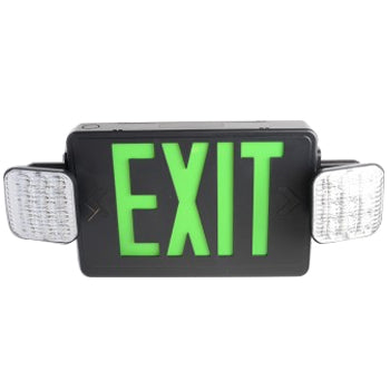 Standard-BL LEDCXTEU2GBRC LED Double Face Exit Emergency — Lighting Supply