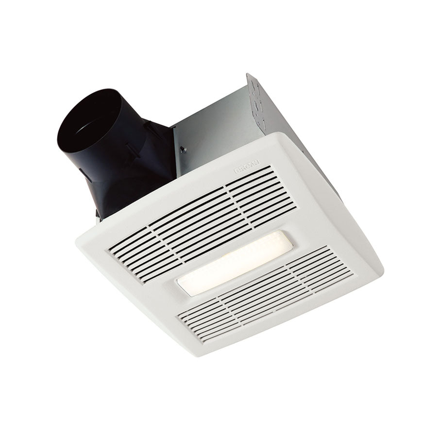 Broan-NuTone AE50110DCL Flex DC 50-110 CFM Bath Fan With LED Light ...