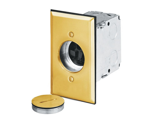 Bryant 5236BOX Single Receptacle Floor Box Assembly 15A 125V — Lighting ...