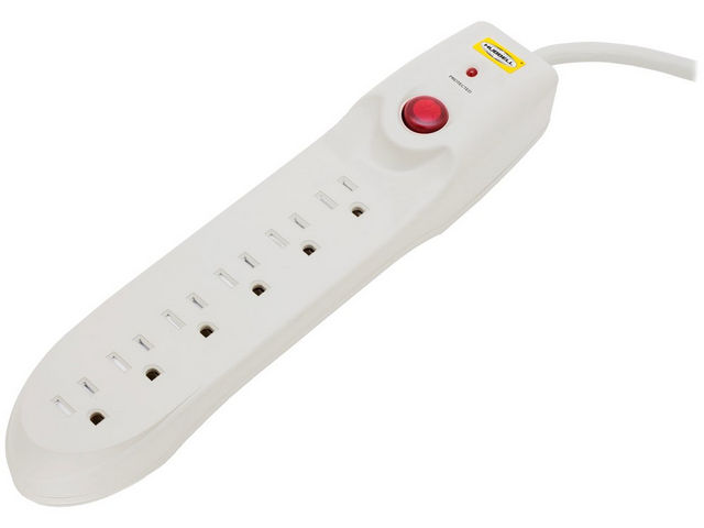 Bryant BRY6PS350 Surge Protective Device Strip 6 Receptacle 350J ...