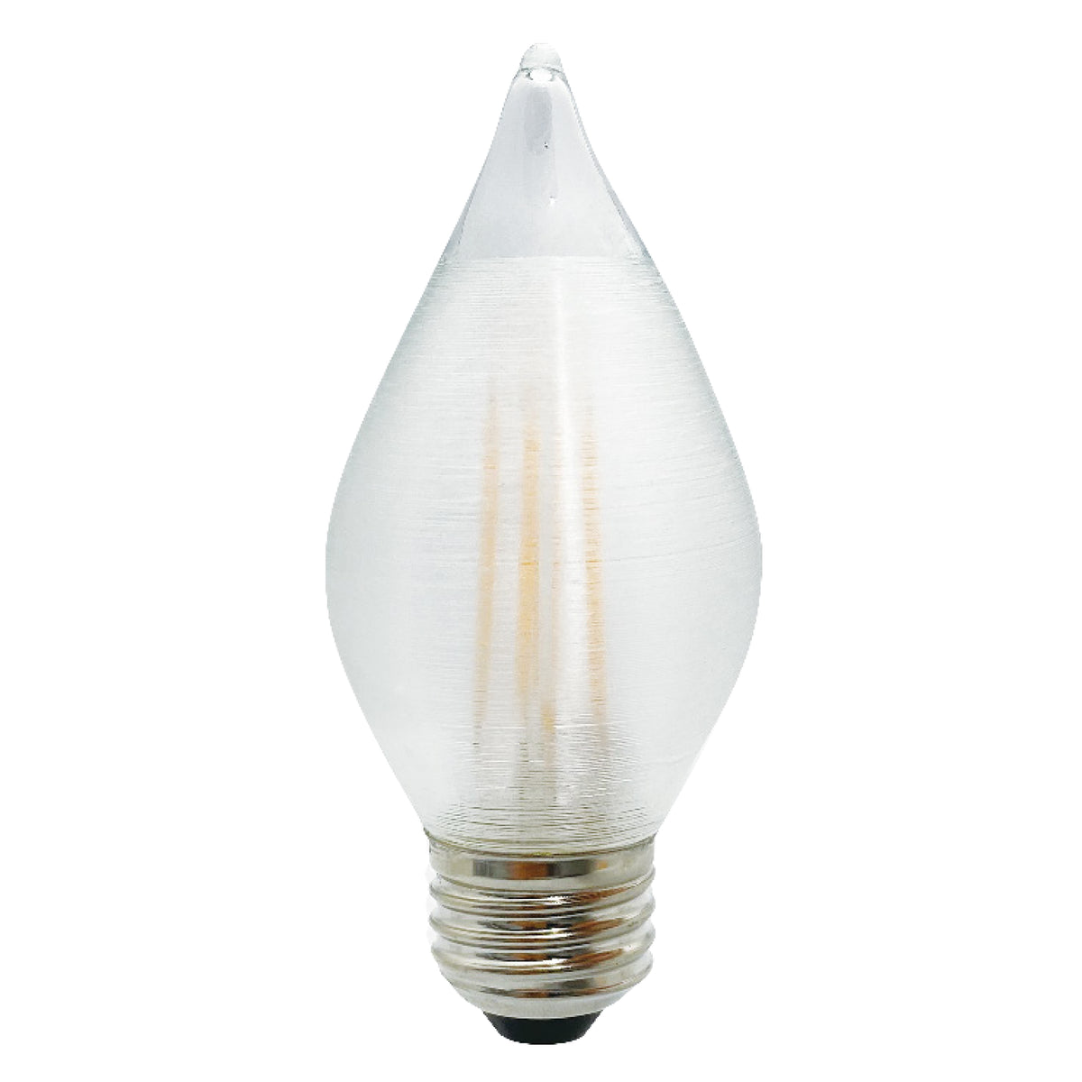 Bulbrite 776592 Led4c15 27k Fil Spun Sat 4w Led C15 Filament E26 Base