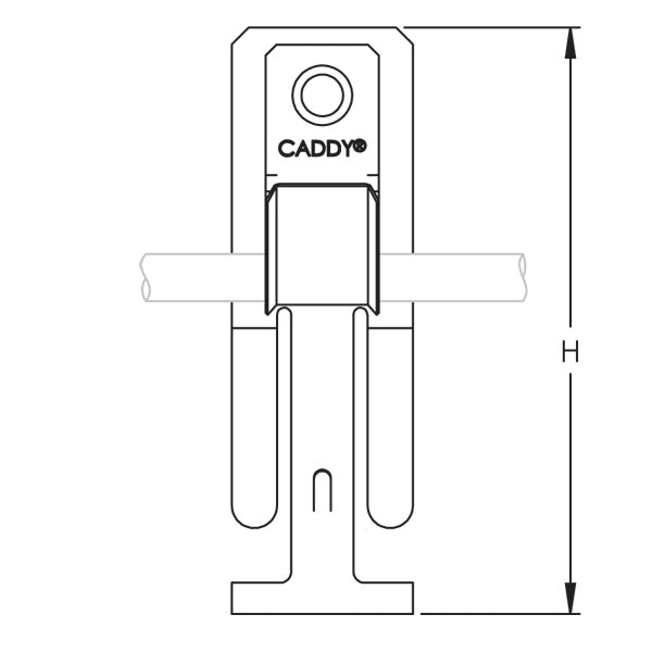Caddy RMXATS NM Cable To T-Grid Retainer 14-2 12-2 NM — Lighting Supply