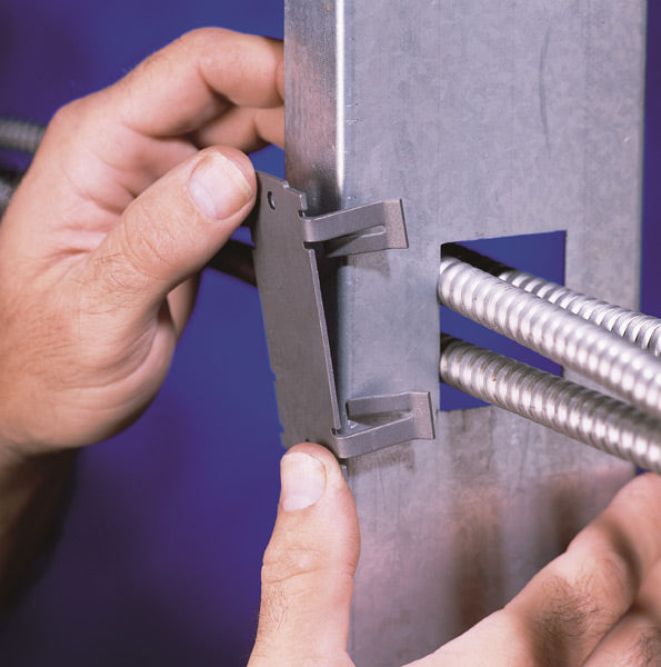 Caddy 304B2 Snap-On Nail Plate 3-1/8 Inch X 1-1/2 Inch — Lighting Supply