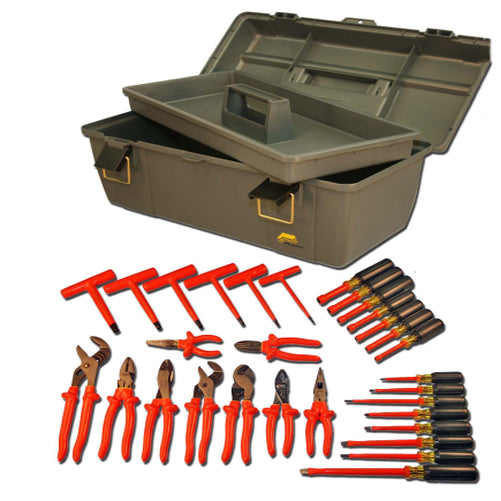 Cementex ITS-30B-C 30 Piece Basic Electrician Tool Kit With Composite ...